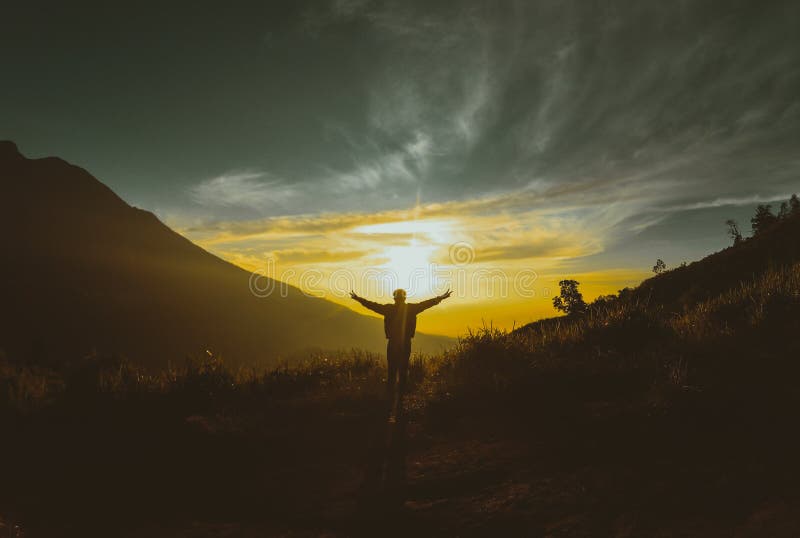 Morning Light Illuminates the Earth Stock Photo - Image of illuminates ...