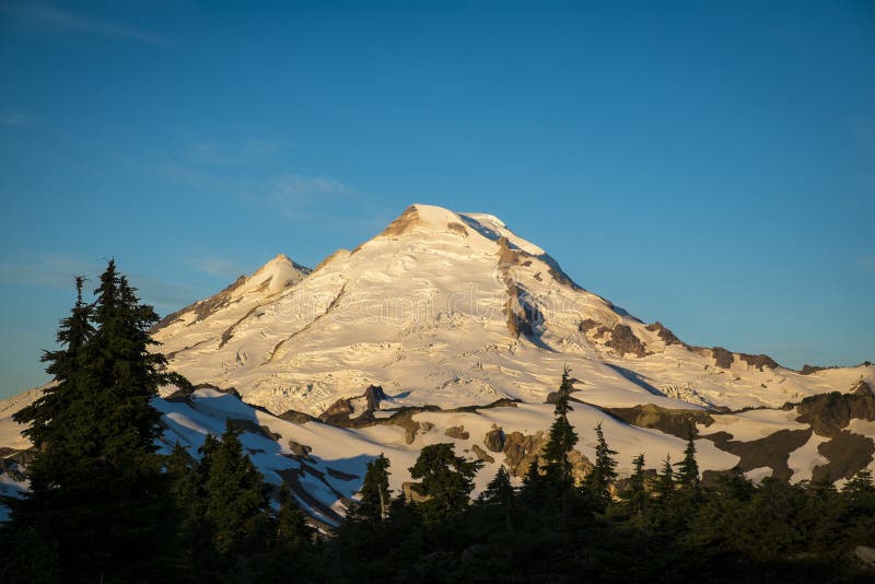 Mt. Baker in Washington stock image. Image of rock, beautiful - 27968749