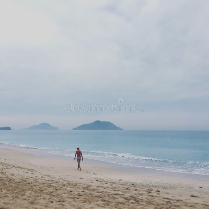 Morning mist editorial image. Image of beach, sand, mist - 64694510