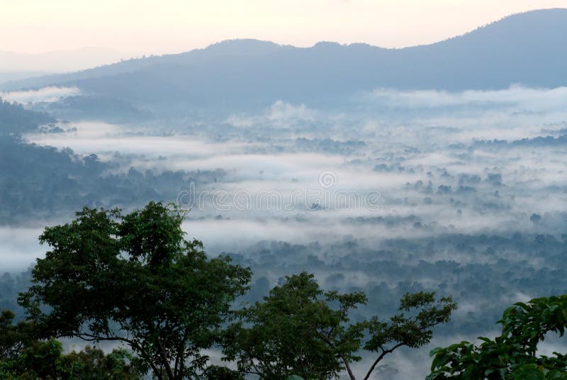 Morning in the Misty Valley . Stock Photo - Image of autumn, national ...