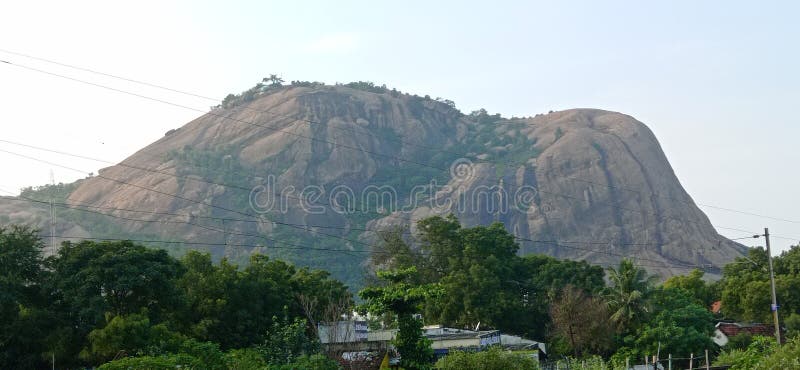 Morning Mountain View in Madurai Stock Photo - Image of plateau, view ...