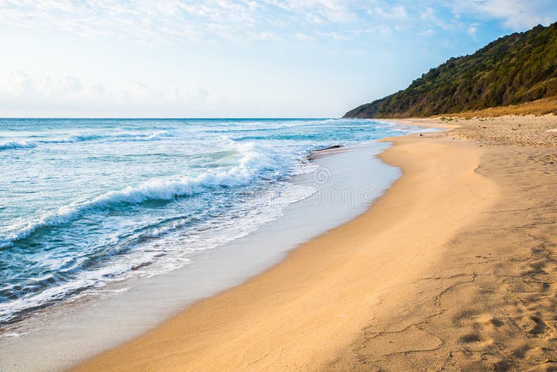 Morning on the ocean stock image. Image of seascape - 182162927