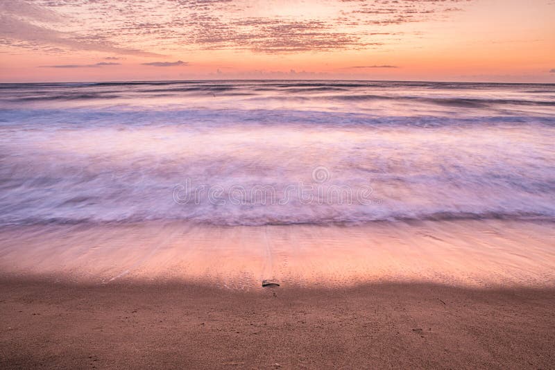 Morning on the ocean stock image. Image of soft, ocean - 171085045