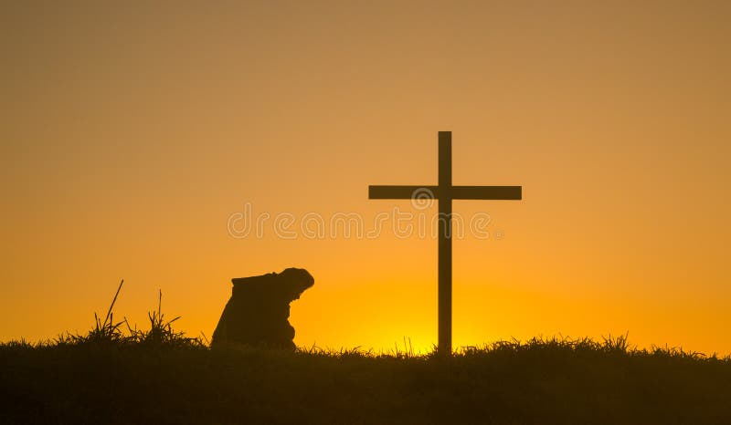 Morning Prayers stock image. Image of jesus, symbol, dawn - 56824489