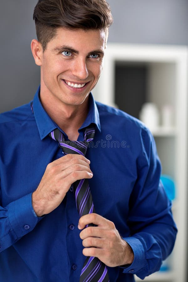 Morning Preparation To Going on Work Stock Photo - Image of people ...