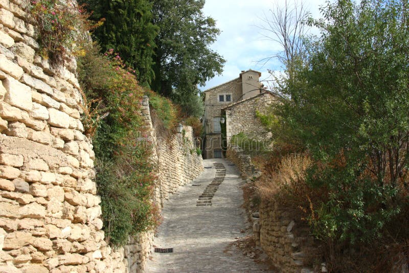 Morning in Provence stock photo. Image of village, europe - 92722408