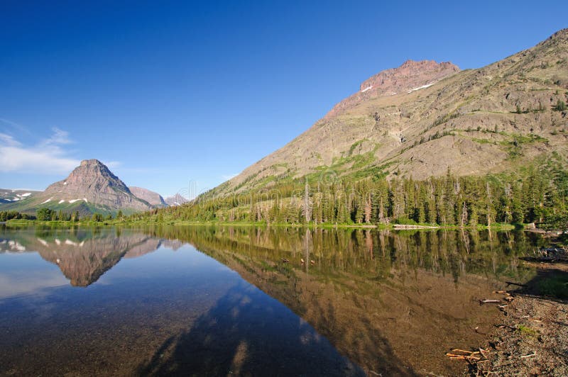 Morning Reflections in the American West Stock Photo - Image of ...