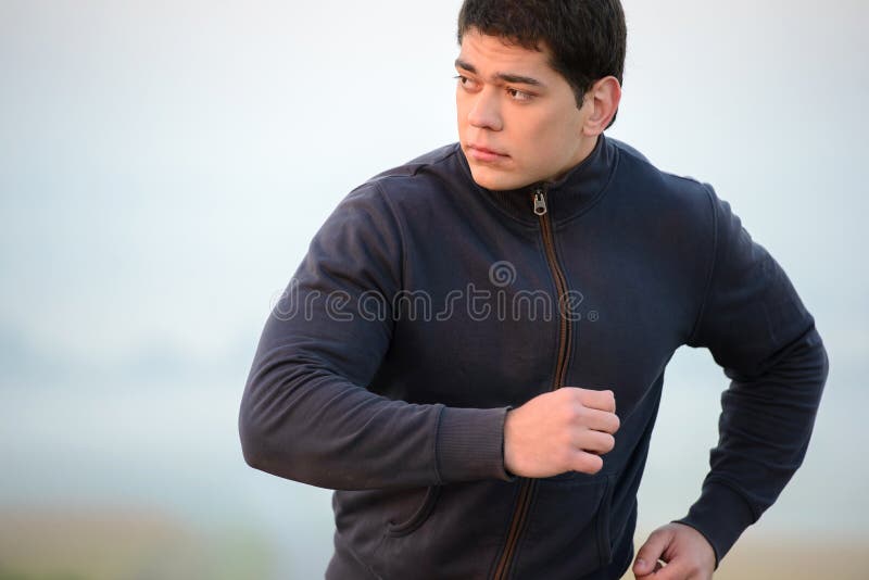 Morning running stock image. Image of jogger, male, marathon - 45114403
