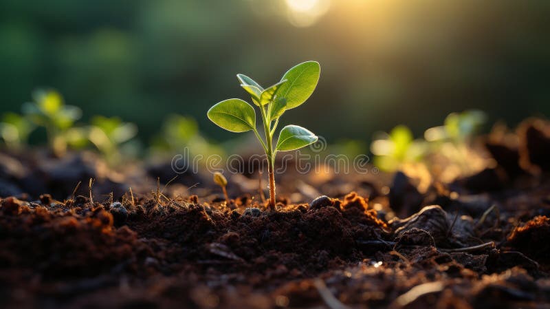 Morning S Promise: Embracing the Energy of New Beginnings Stock Photo ...