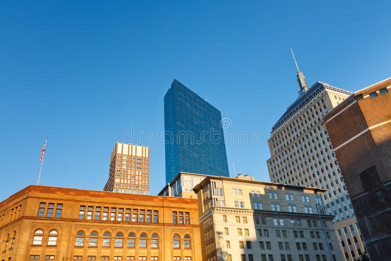 Morning Scene in Boston, Massachusetts Stock Photo - Image of morning ...