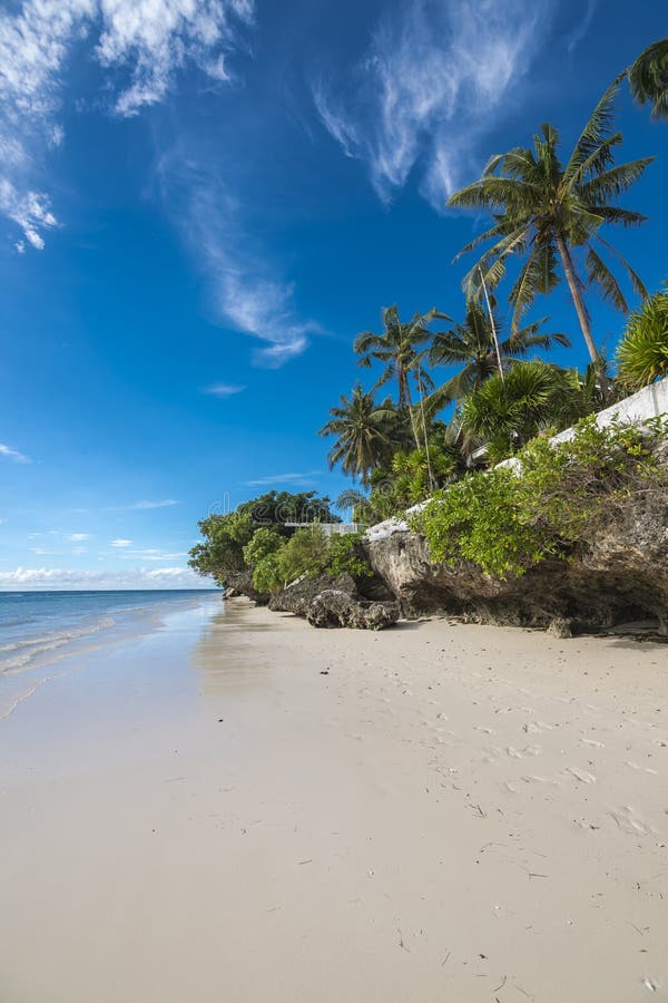 Morning Scenery at Quinale Beach, Anda, Bohol Stock Photo - Image of ...