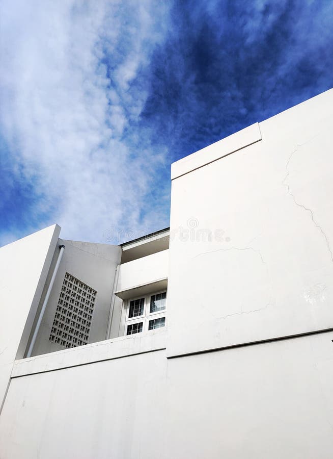 Morning on the Side of a Magnificent Building Stock Photo - Image of ...