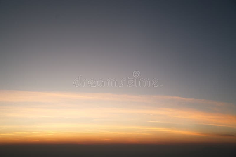 Morning Sky and the Clouds for Nature Background. Stock Photo - Image ...