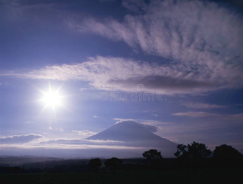 Morning Star stock photo. Image of star, fuji, japan, space - 1240024