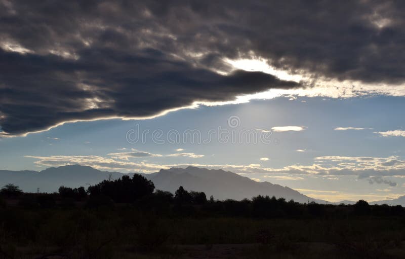 Morning storm stock image. Image of skies, reflection - 44717039