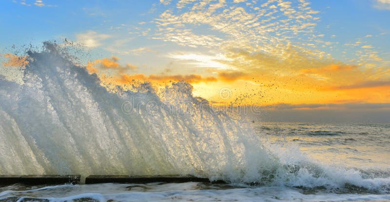 Morning storm stock image. Image of morning, seaside - 41569213