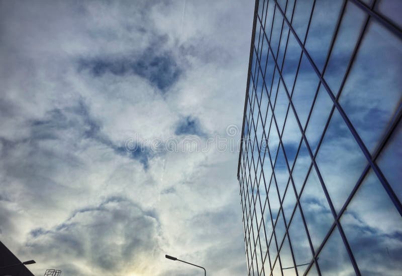 Street Reflections in Bucharest after a Rainy Night Stock Photo - Image ...