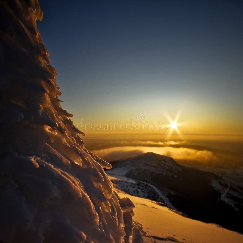 Morning sun stock photo. Image of hill, nature, colorful - 14079246