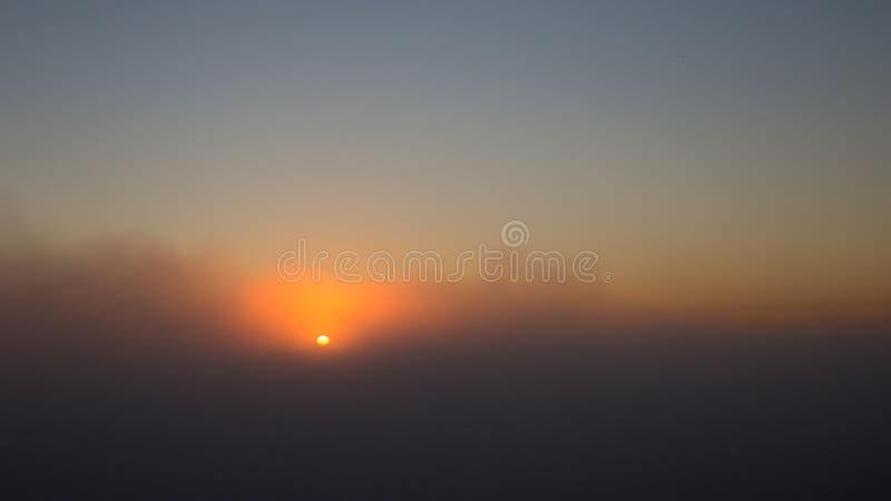 Morning sun and fog stock image. Image of morning, natural - 179049417