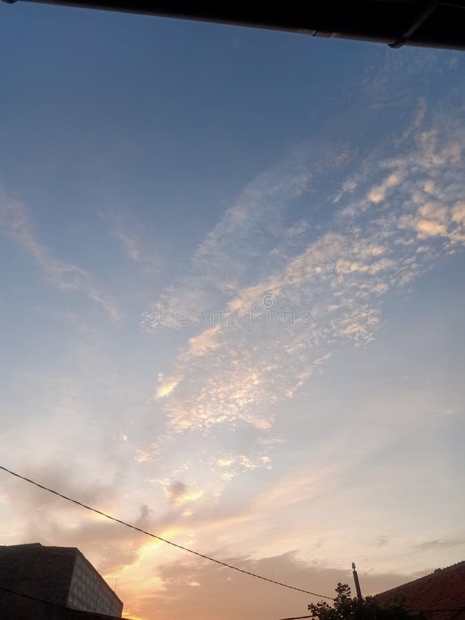 Morning Sun Shine at Rooftop Stock Image - Image of shineat, shine ...