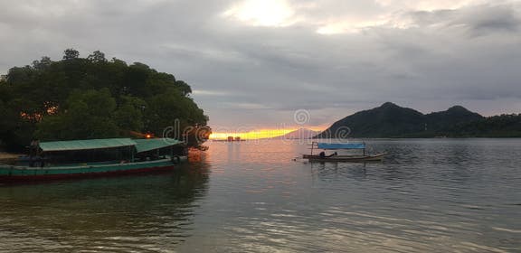 Morning sun very nice stock image. Image of sunrise - 373286521