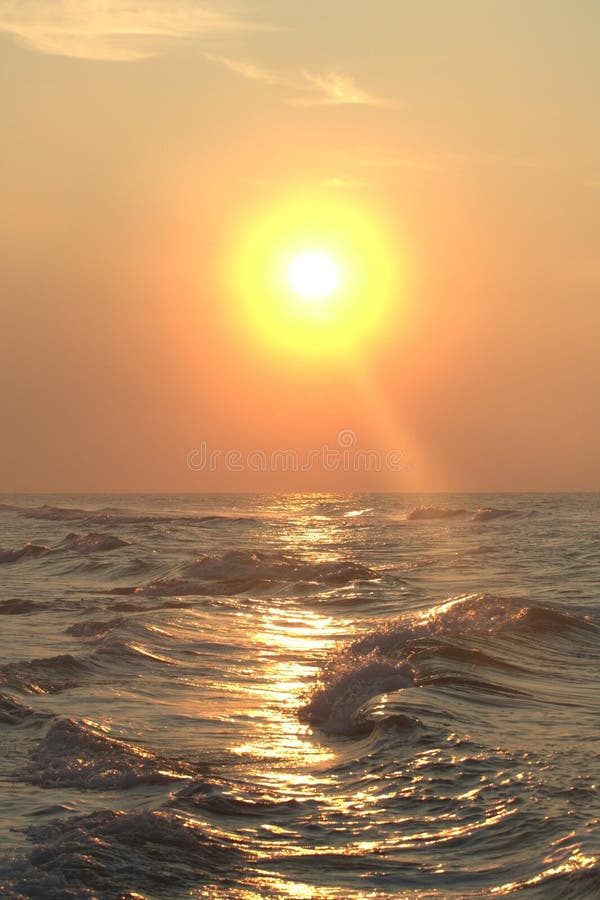 Morning Sun Waves stock photo. Image of highlights, morning - 15122542