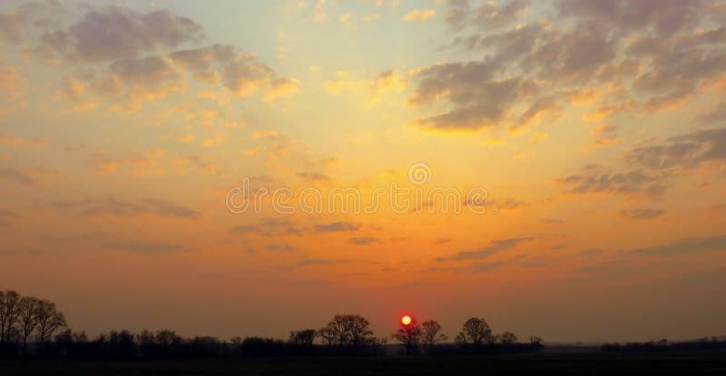 Morning sunrise stock image. Image of awesome, morning - 24543449