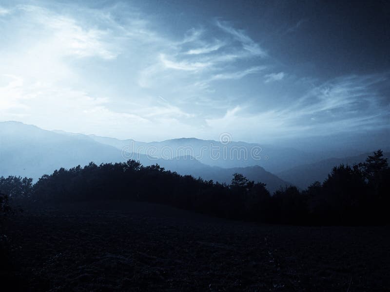 Morning Sunrise Abstract Landscape Background Stock Image - Image of ...