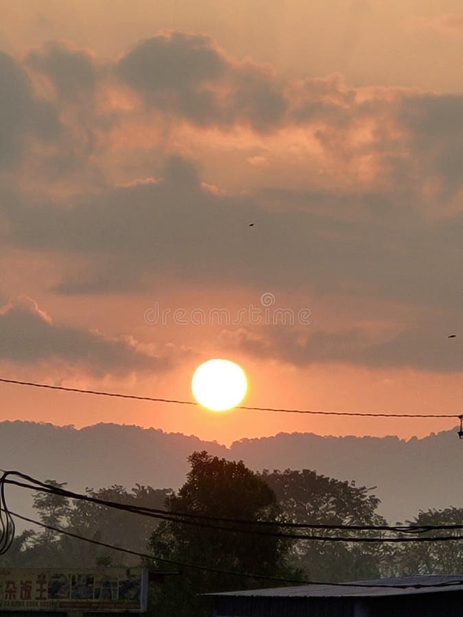 Morning sunrise nice good stock photo. Image of morning - 242480640