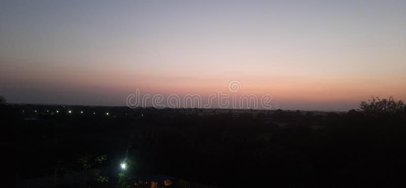 Morning Sunrise and Sky is Sunlighted Stock Image - Image of sunset ...