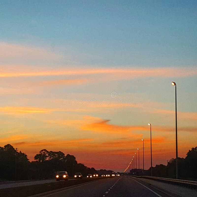 Morning Sunrises in Southwest Florida Stock Image - Image of florida ...