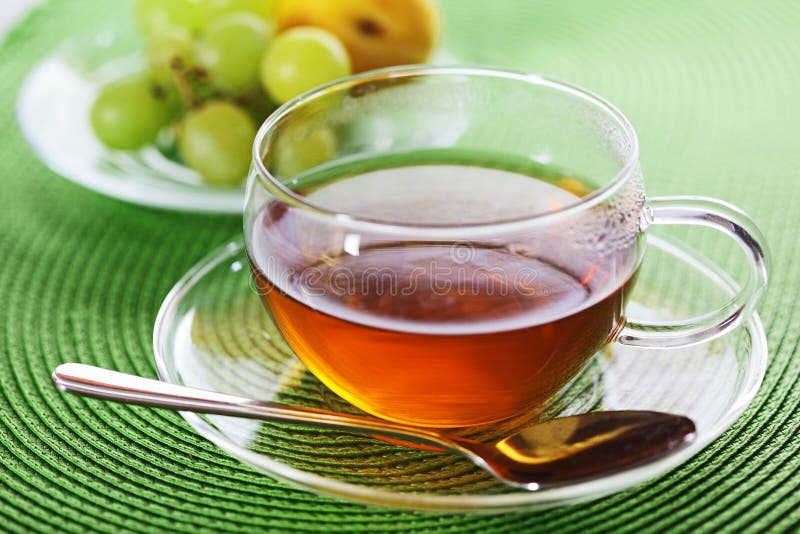 The morning tea stock photo. Image of summer, spoon, table - 12797344