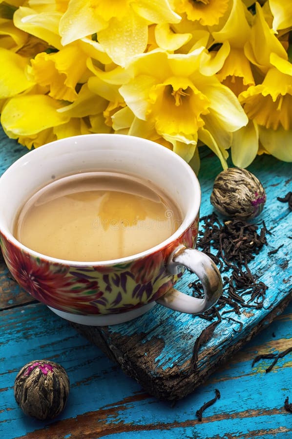 Morning tea stock photo. Image of herbal, cuppa, bouquet - 52830168
