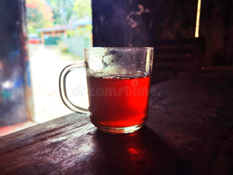 Morning Tea Cup Capture from Outside Office Stock Image - Image of ...