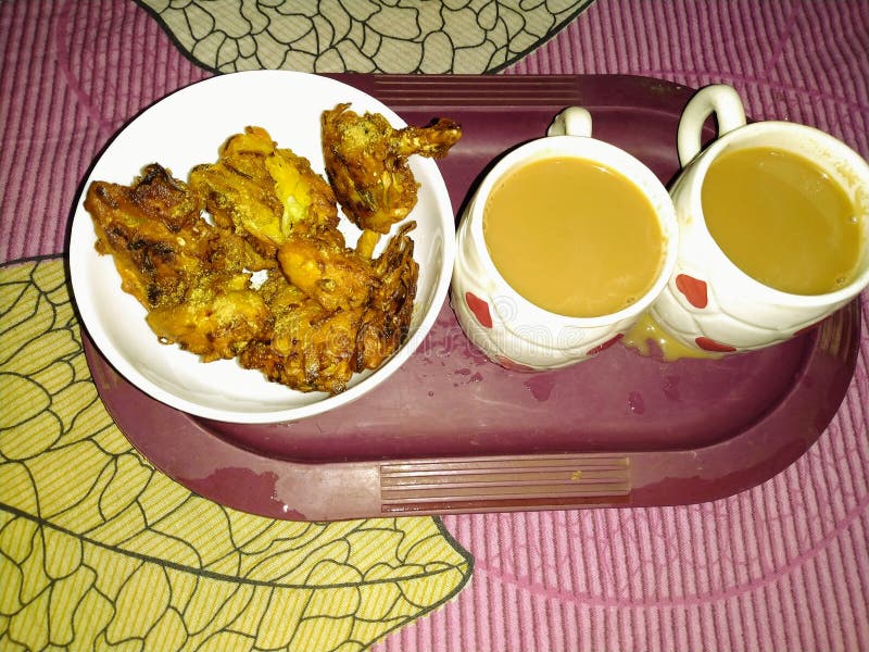 The Morning Tea with Snacks Stock Image - Image of snacks, tasty: 167558507