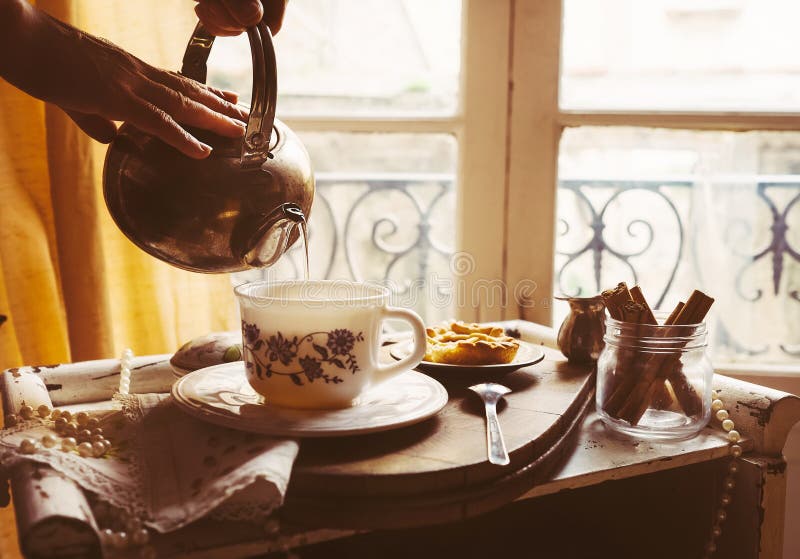 Morning Tea Vintage Props Stock Photos - Free & Royalty-Free Stock ...