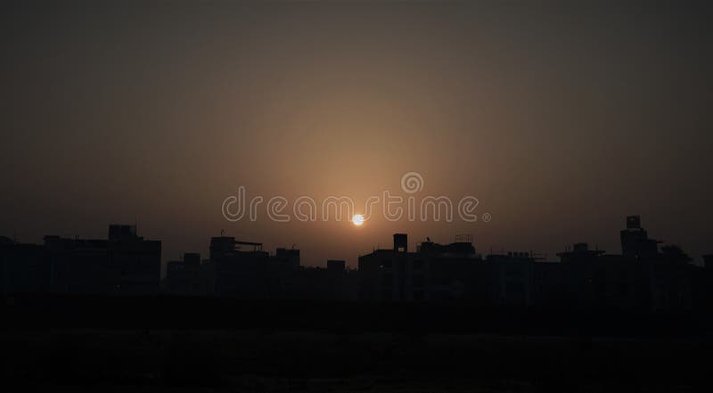 Morning Time Sun Effect Image Editorial Stock Photo - Image of vibrant ...
