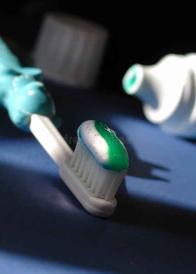 In the Morning - Toothpaste Stock Photo - Image of beginning, care: 4344