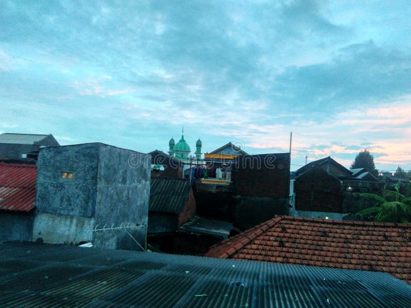 Morning town stock image. Image of tropical, build, town - 83349915