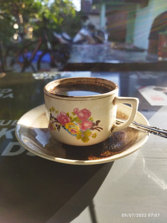Morning Traditional Coffee Java Stock Image - Image of coffee, java ...
