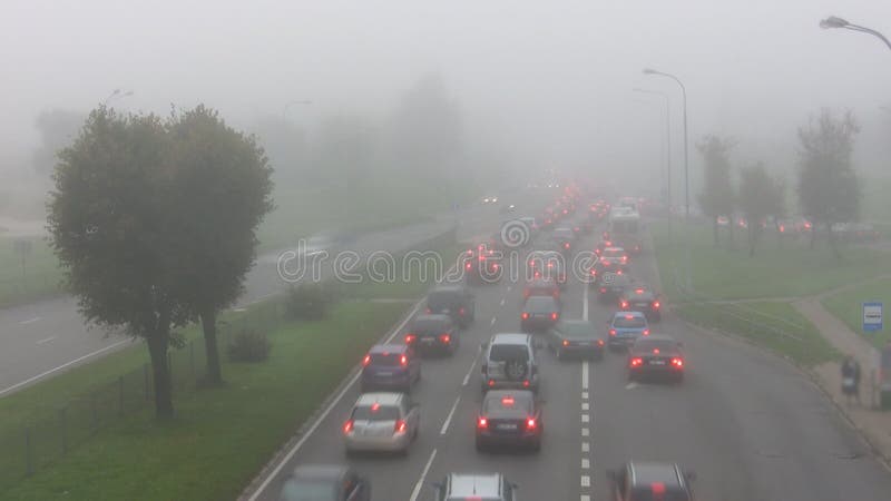 Morning Traffic on Rama IV Road is Not Congested. Stock Footage - Video ...