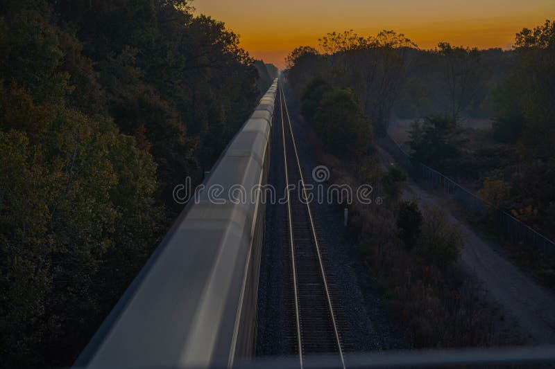 Morning train 2 stock image. Image of vehicle, train - 350104991