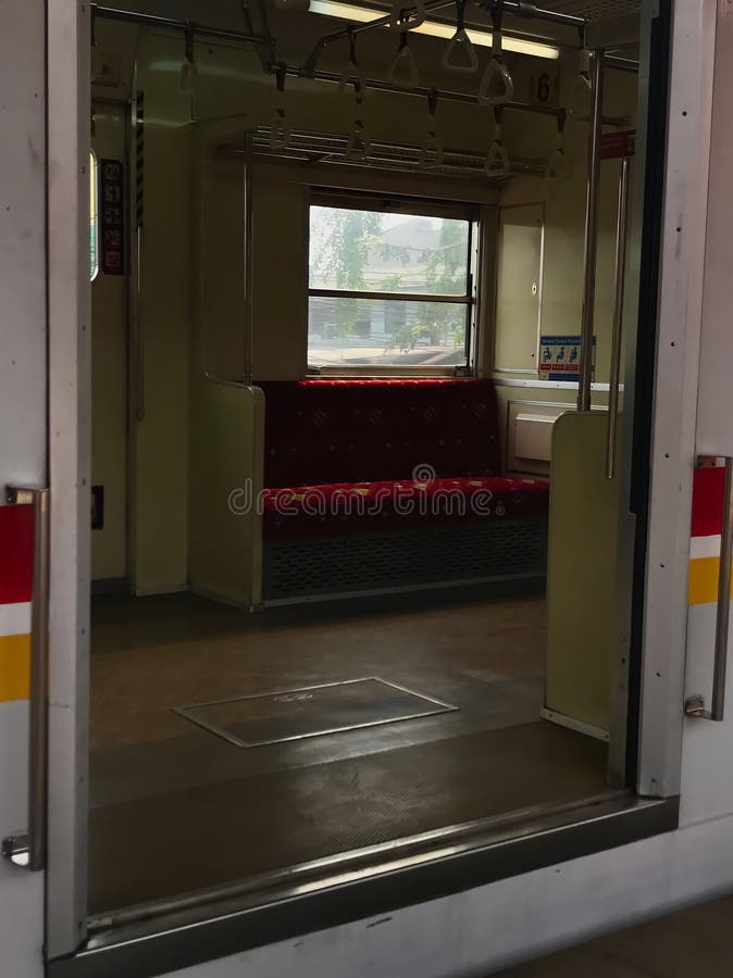 Morning Train stock photo. Image of morning, commuter - 262407330