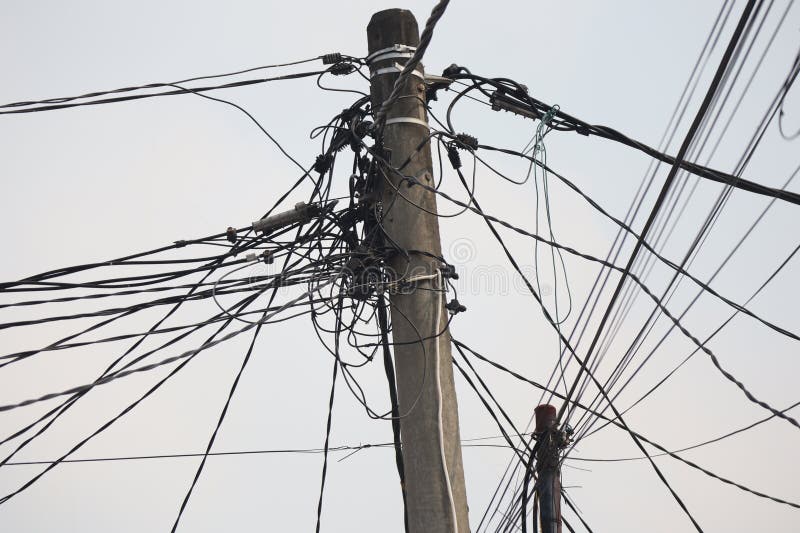 692 Messy Power Lines Stock Photos - Free & Royalty-Free Stock Photos ...