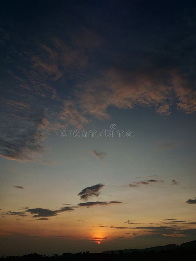 Morning vibes stock image. Image of sunrise, orange - 262710545