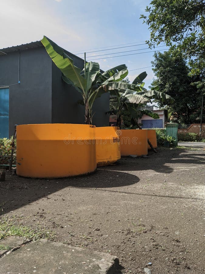 Morning View Beautiful Sky in My House Stock Image - Image of morning ...