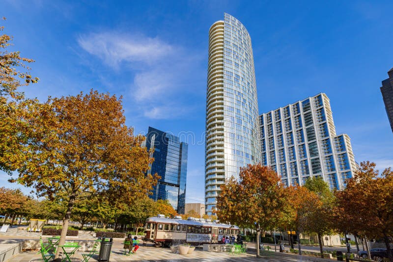 Morning View of the Cityscape Editorial Image - Image of cityscape ...