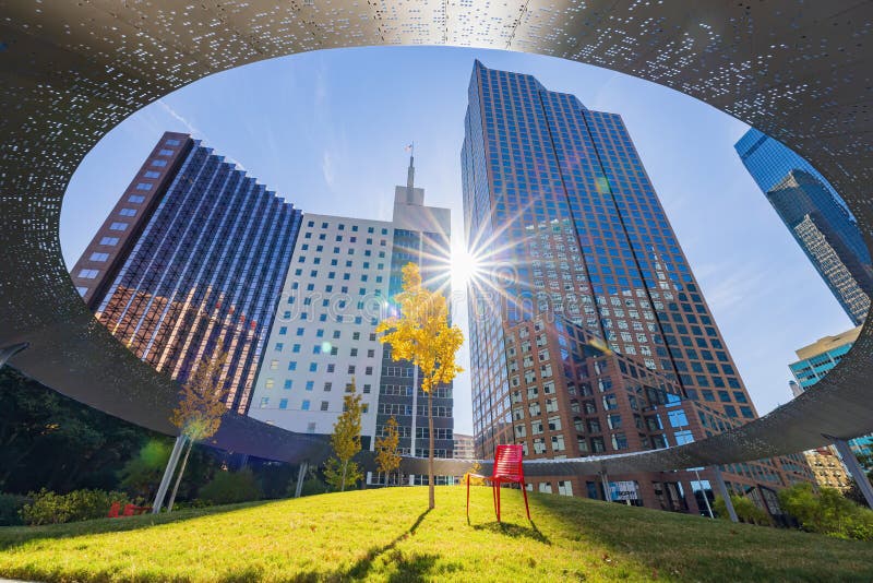 Morning View of the Cityscape Editorial Image - Image of morning ...