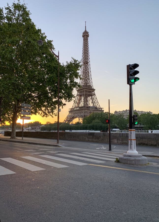 Morning View of Cityscape of Paris with Eiffel Tower October 21, 2024 ...