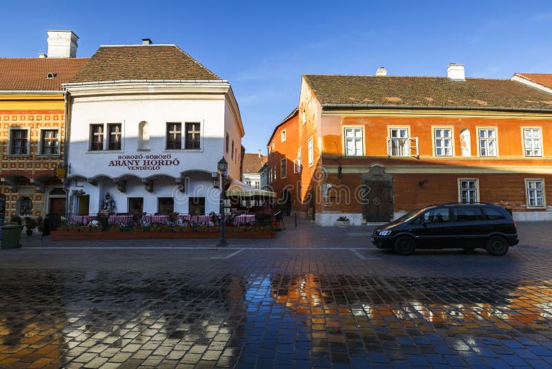Budapest editorial stock image. Image of street, buda - 99345574